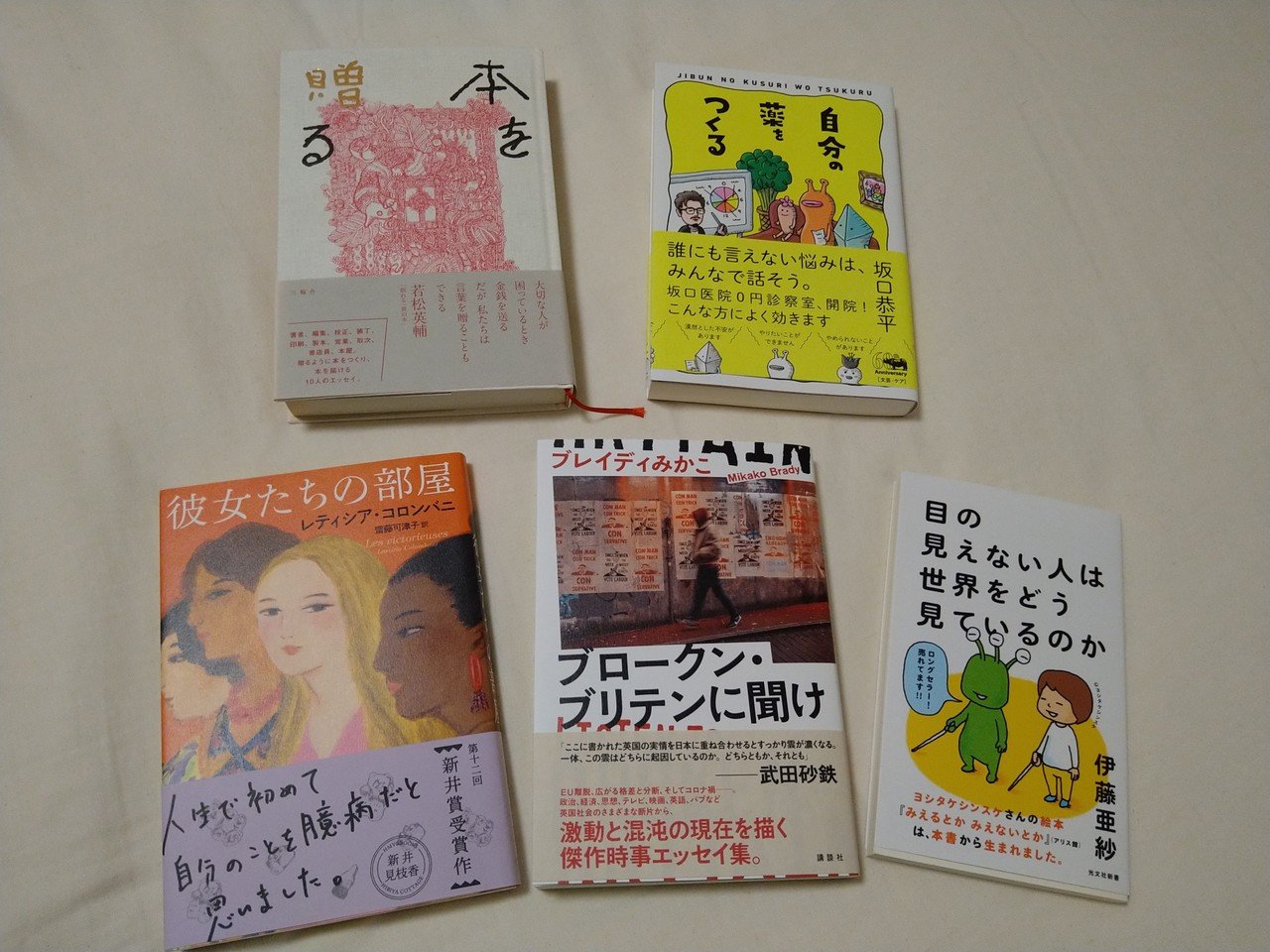 最近買った本達。 ブレイディみかこさんの"ブロークン・ブリテンに聞け"は立ち読みしたら最初から衝撃で気になったので…積ん読多いのに買ってしまっ ...