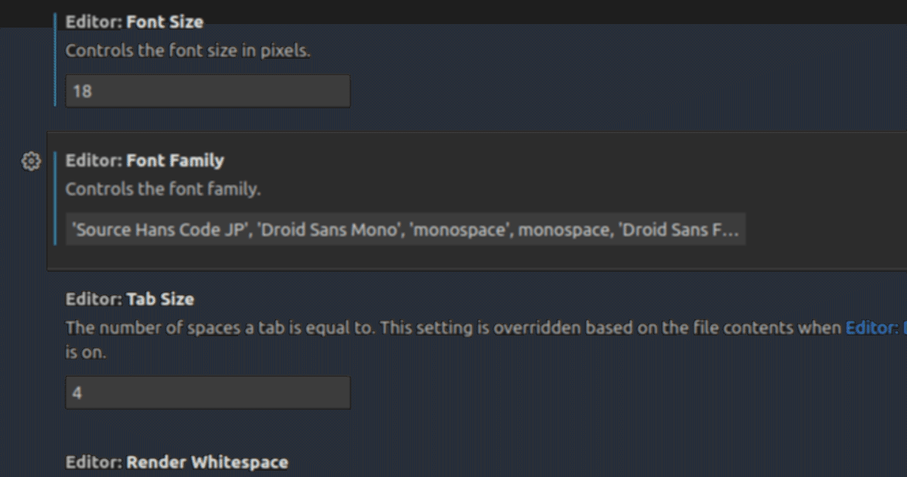 VSCodeのフォントは「Source Han Code JP」で決まり。｜Histone