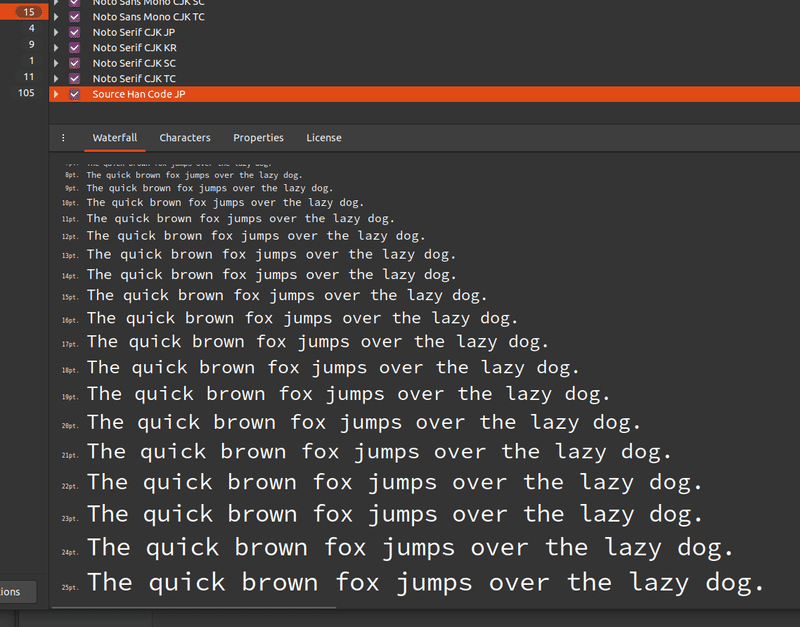 VSCodeのフォントは「Source Han Code JP」で決まり。｜Histone