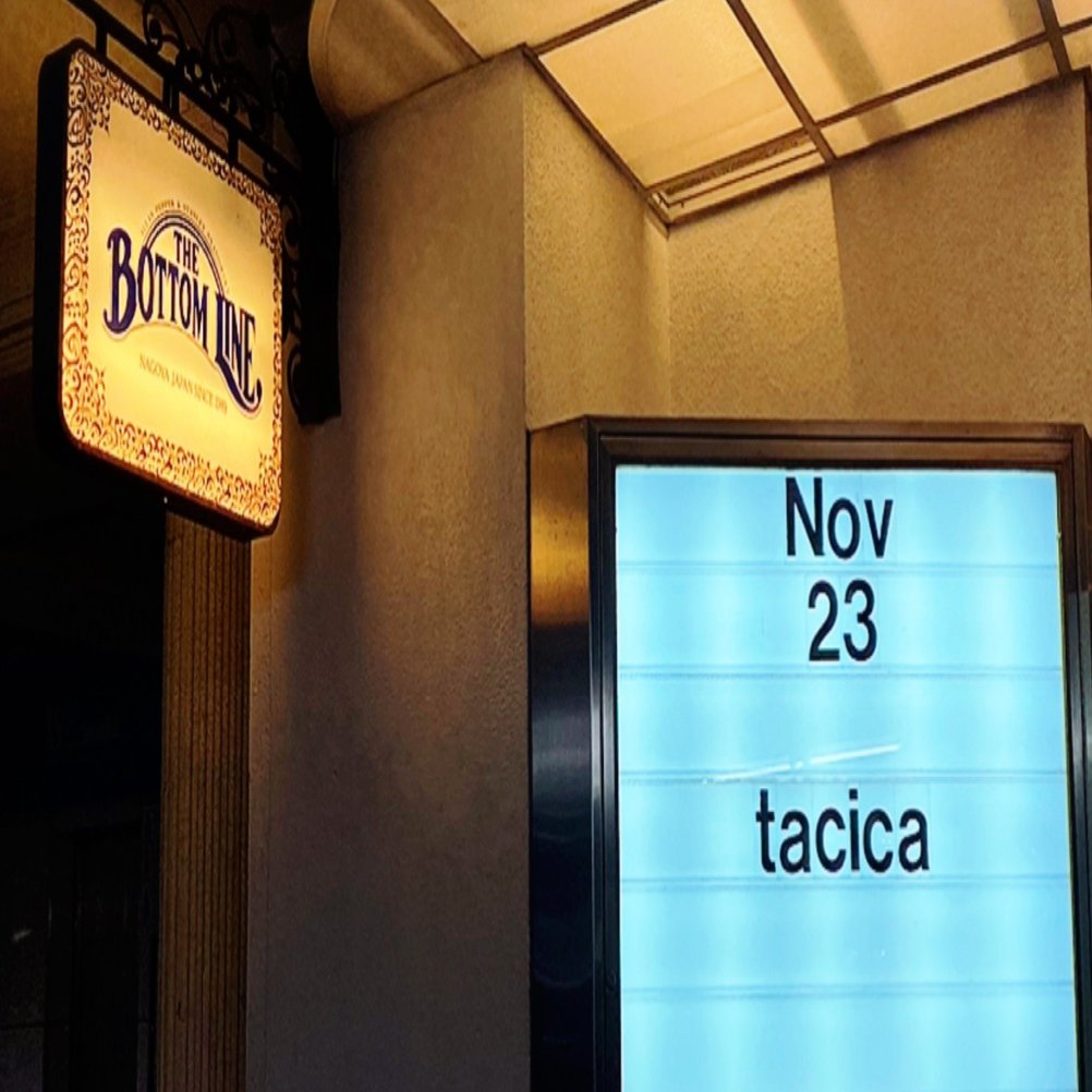【ライブメモ】tacica premium acoustic live “Space Folk” at 名古屋 Bottom Line｜snview