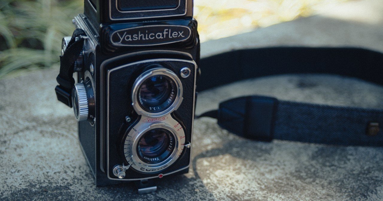 修理帰りのYashicaflexと|薄明 修理帰りのYashicaflexと|薄明