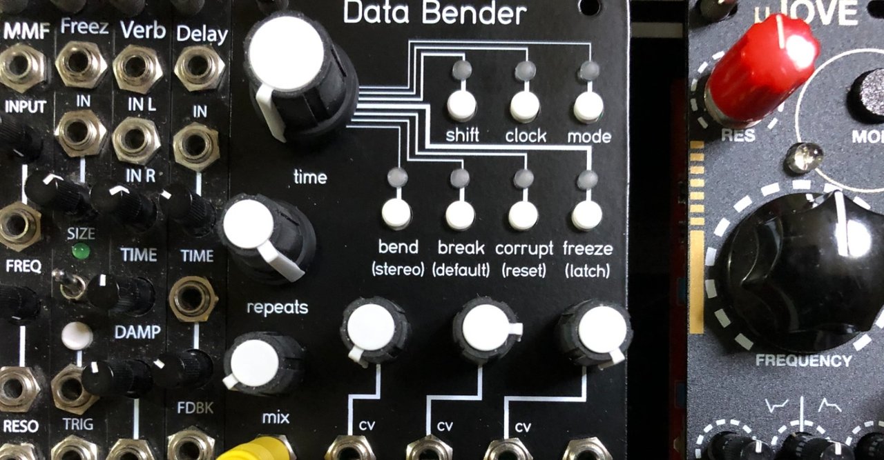 Qu-bit Electronix Data Bender First Impression｜doravideo「Freak Tone ...