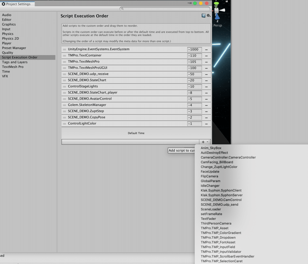 unity : script実行順序を指定｜Nobu