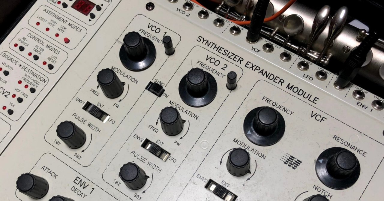 リリコン初体験その2・ちょっとだけ音づくり｜Windsynth workbook