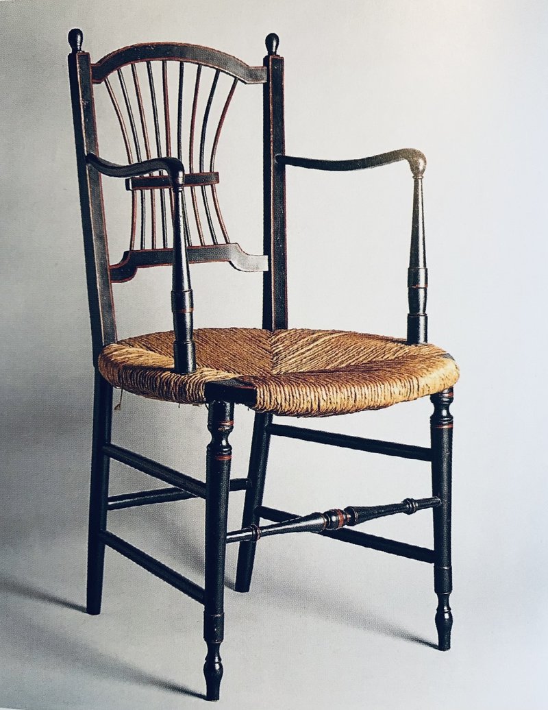 DANTE GABRIEL ROSSETTI Rossetti Chair. 1864-65｜neLco