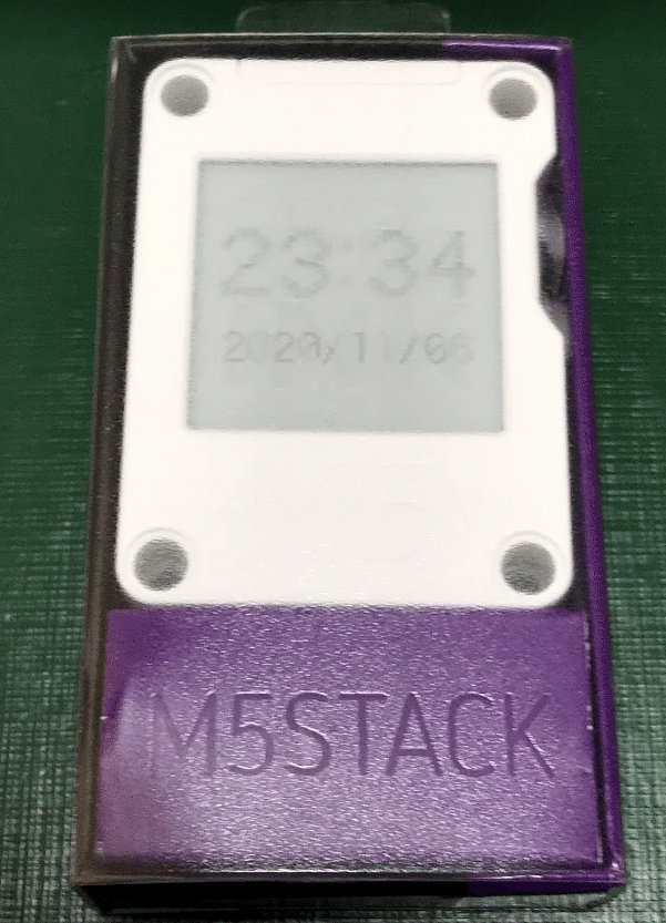 M5 CoreInk買ったよ！（まず初期設定ナド）｜神楽坂らせん