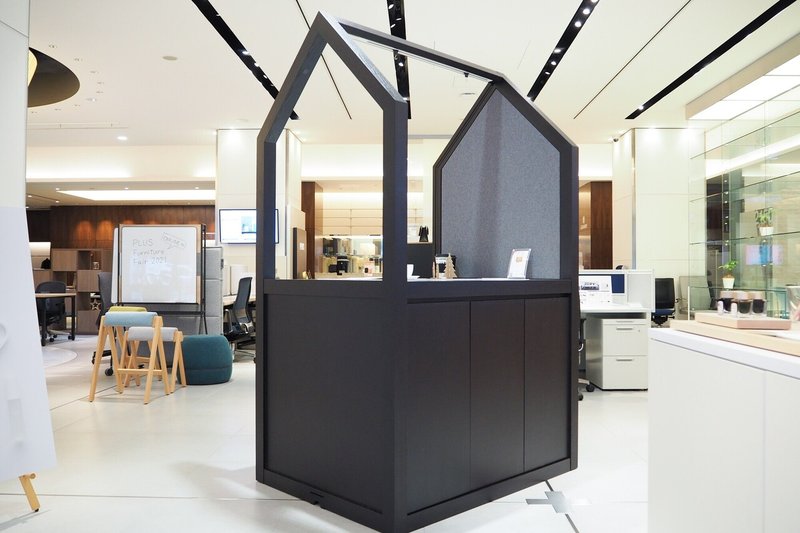 雑談は、これからのオフィスに欠かせないもの。コミュニケーションを生む家具『5 TSUBO CAFE』とは｜Kagg note