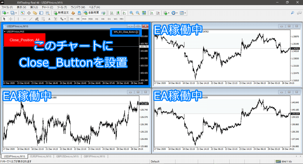 【FX】EA決済ボタンの導入と操作方法｜EmuLog＠在宅ワーク&ガジェット好き&物欲解放の備忘録