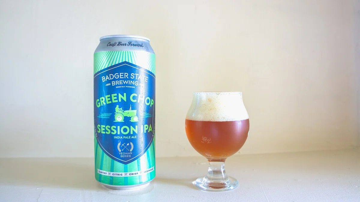 🌳CraftBeer#4 Green Chop Session IPA, Badger State Brewing｜Konkon Coffee ...