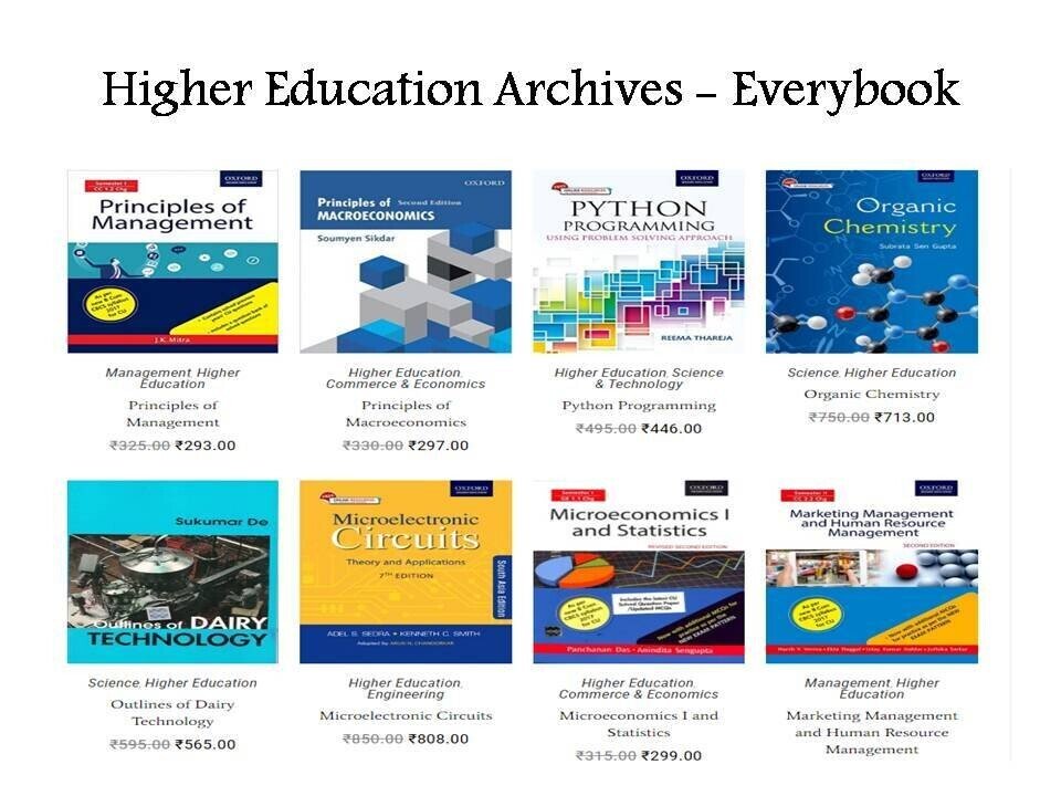 Higher Education Archives-Everybook｜everybooks