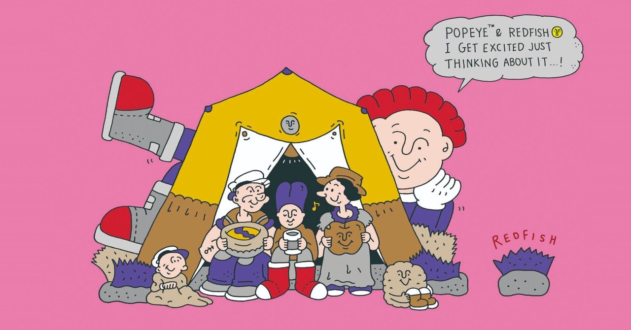 POPEYE × Redfish コラボ企画がFREAK'S STOREにて展開｜ubies ユビエス