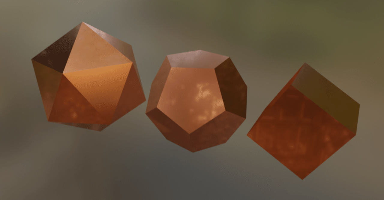 [2.91]Blenderで正多面体を｜MITSUDA Tetsuo