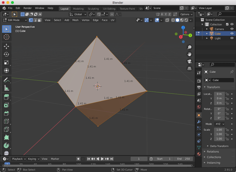 [2.91]Blenderで正多面体を｜MITSUDA Tetsuo