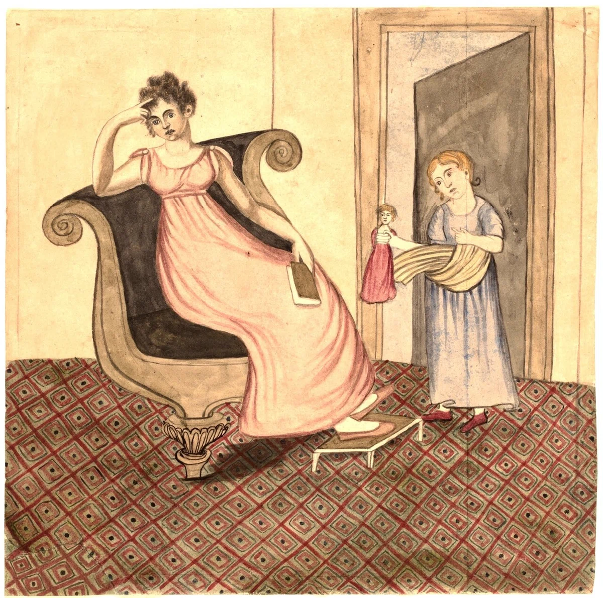 女性画家Eunice Pinneyのフォークアート｜artoday - chiaki
