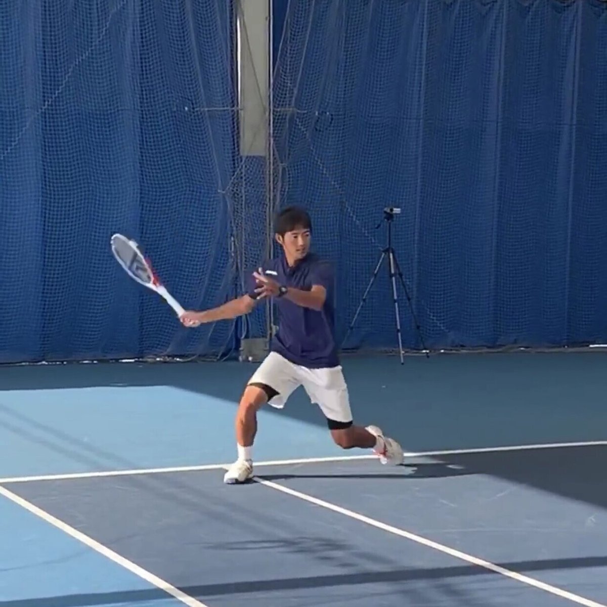 リターンのコツ！ラケット面を作ってキープ！【水曜日のnote38】｜土居諒太 テニスコーチ