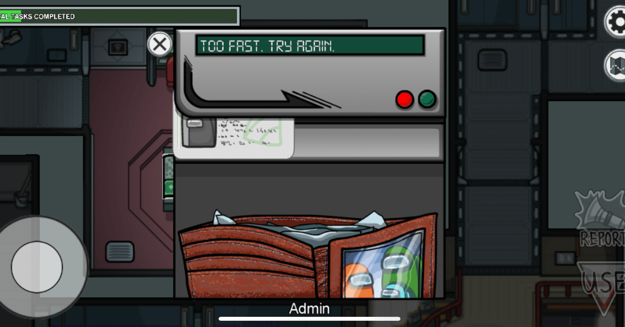 【Among us】タスク攻略_THE SKELD（Admin編）｜Katsuhiro Asakura