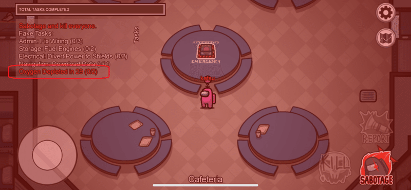 【Among us】サボタージュ攻略_THE SKELD（O2編）｜Katsuhiro Asakura