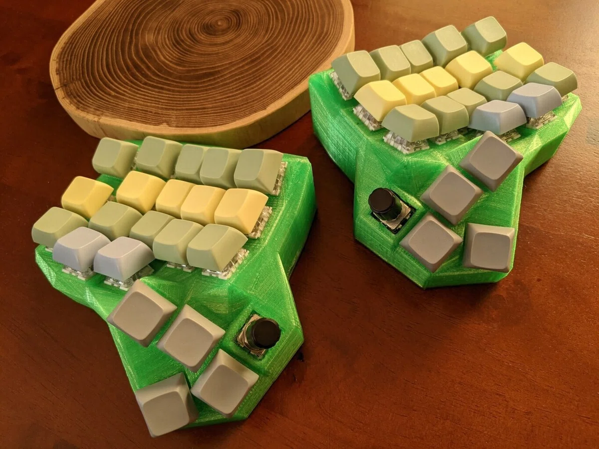 SU120 で立体キーボードを作る｜みなも