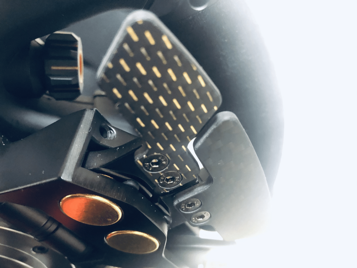 FANATEC Podium Advanced Paddle ModuleをFormula V2ステアリングに装着したのでレビューしてみた｜MASK