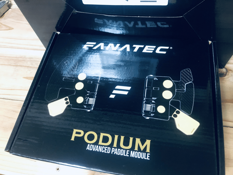 FANATEC Podium Advanced Paddle ModuleをFormula V2ステアリングに装着したのでレビューしてみた｜MASK