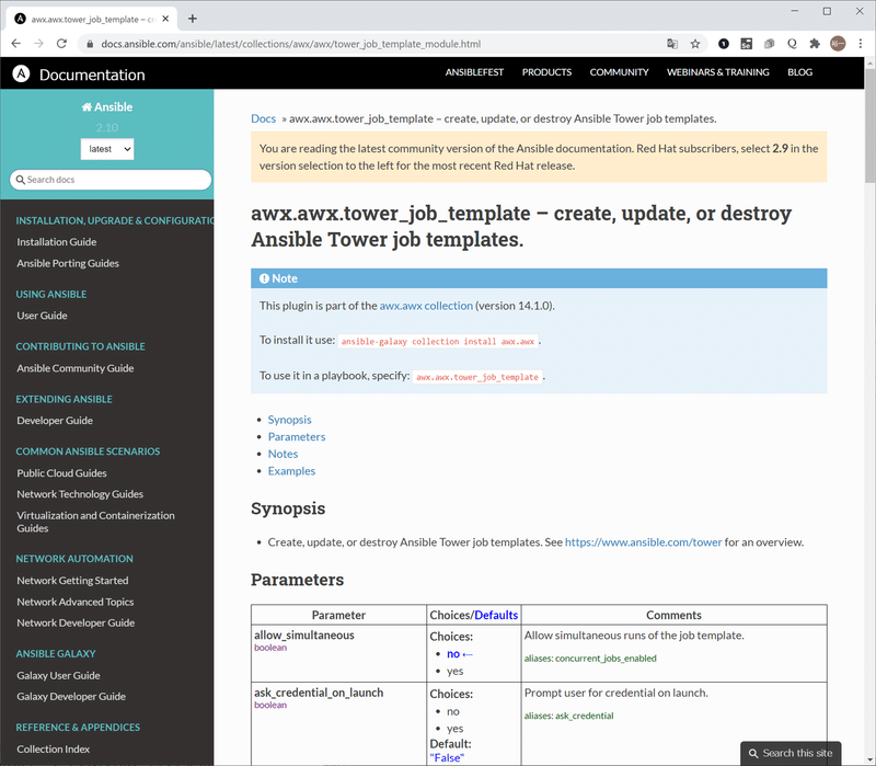 AWX/TowerのJob TemplateをPlaybookで追加する方法｜SHIFT Group 技術ブログ