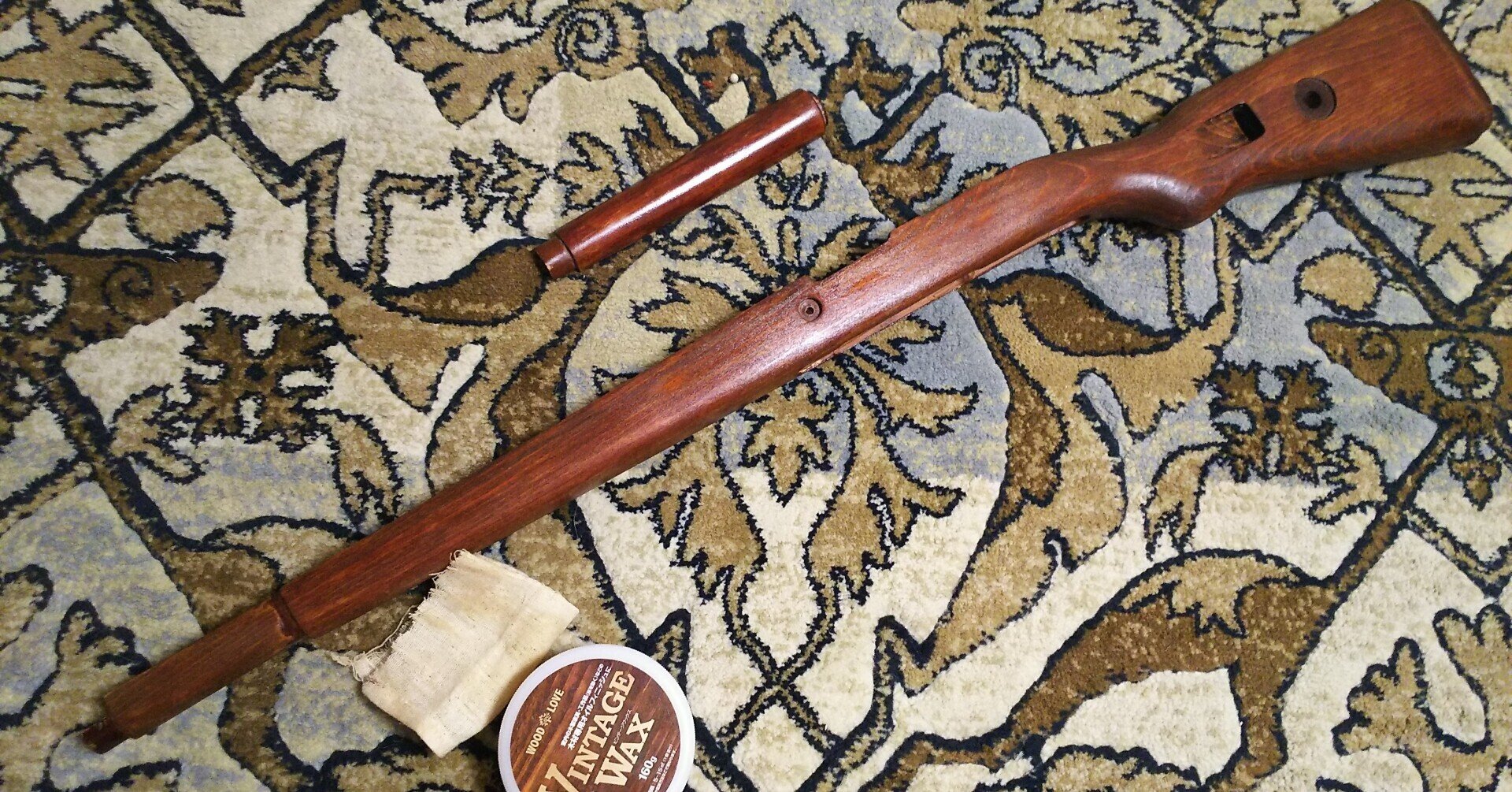S&T Kar98K another ver 塗装 簡易レビュー|郭公 S&T Kar98K another ver 塗装 簡易レビュー|郭公