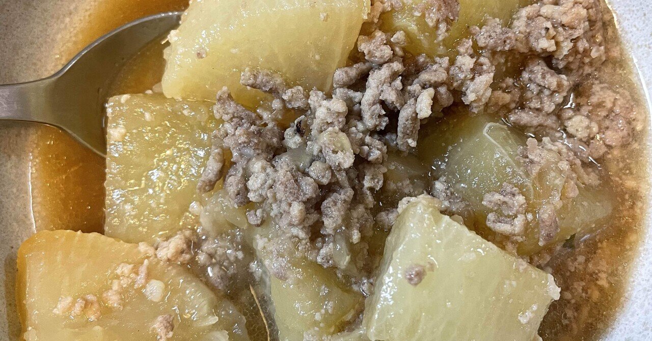 とろとろそぼろ大根｜Ippei Hara