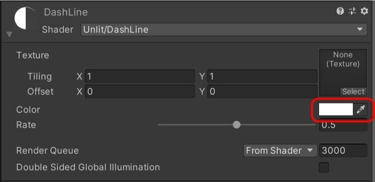 【Unity】Line Rendererで破線を引く｜Hiko
