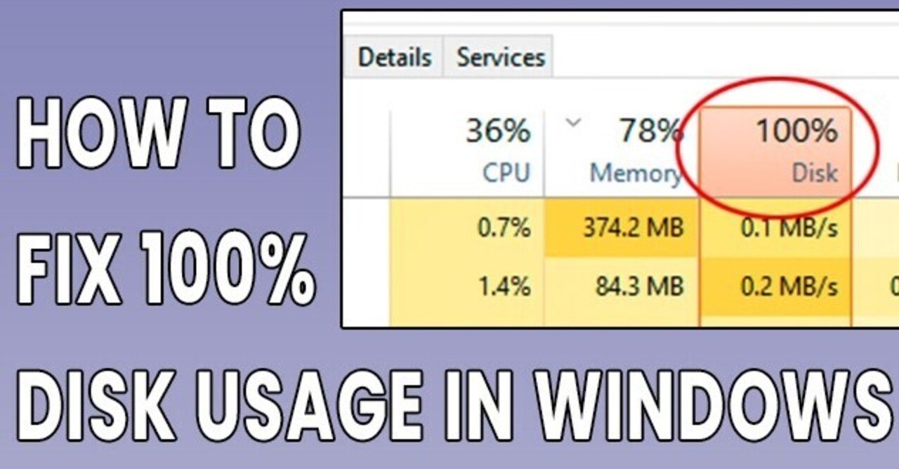 Fix Sysmain High Disk Issues In Windows 10｜June revee｜note