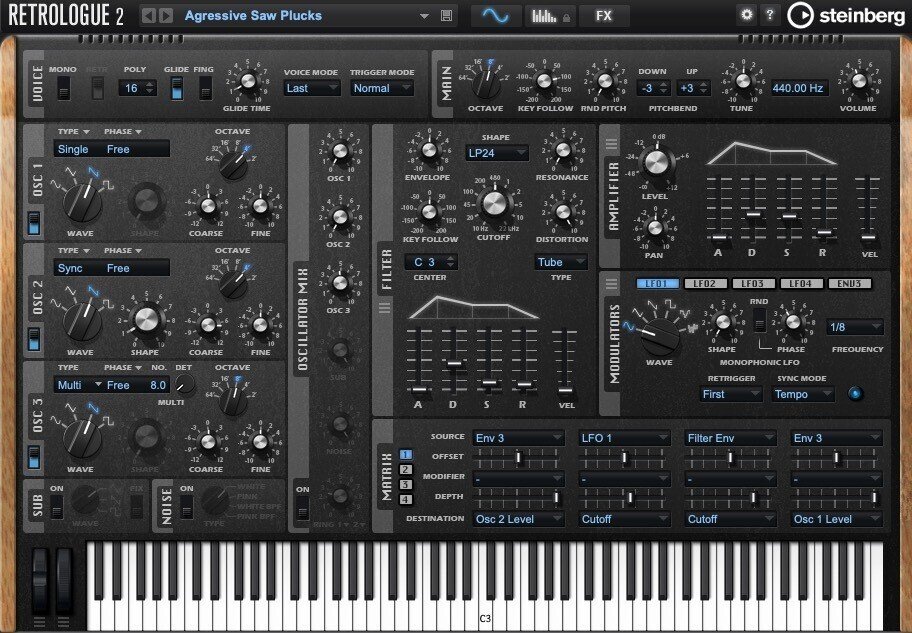 DTM初級：ソフトウェアシンセサイザーRETROLOGUE2の使い方｜Doc_P3@note毎週何かしらの記事を投稿します