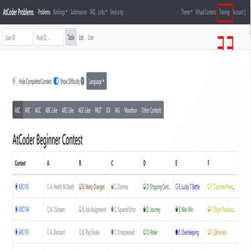 AtCoder 100days Challenge｜yuki｜note