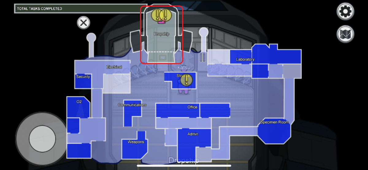 【Among us】タスク攻略_POLUS（dropship編）｜Katsuhiro Asakura