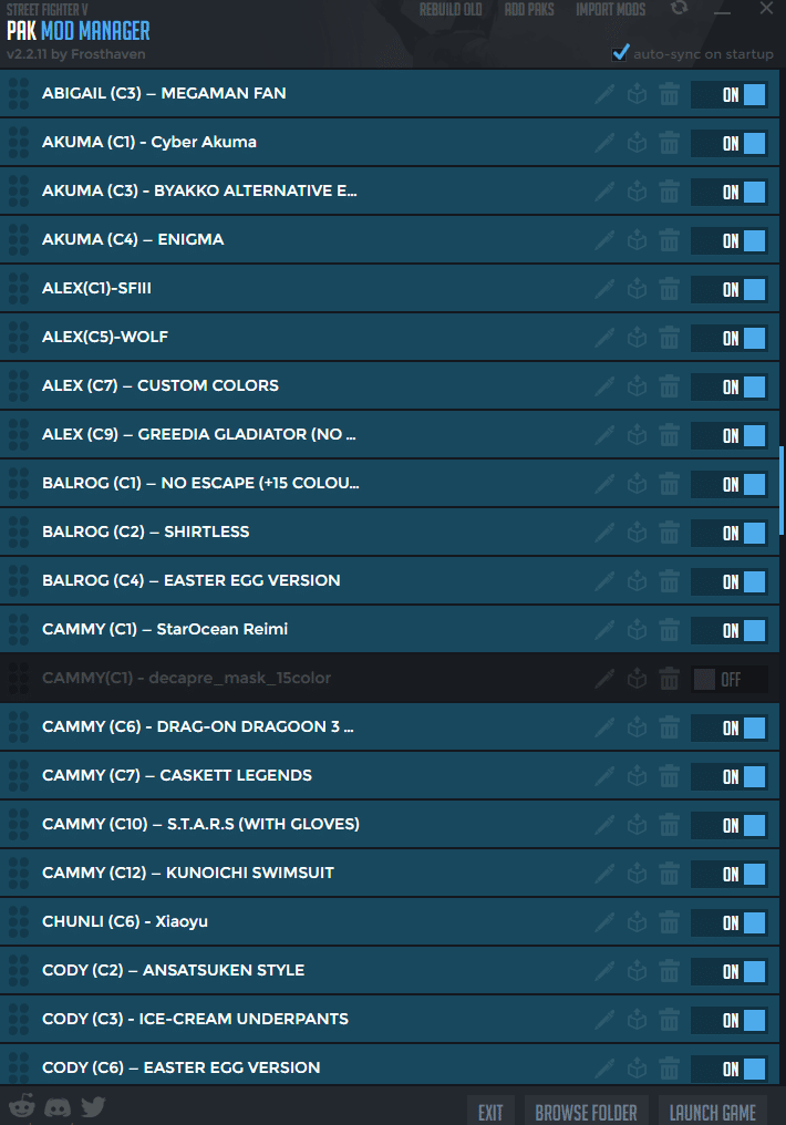 ストリートファイター5 MOD導入方法①｜DOKUZU