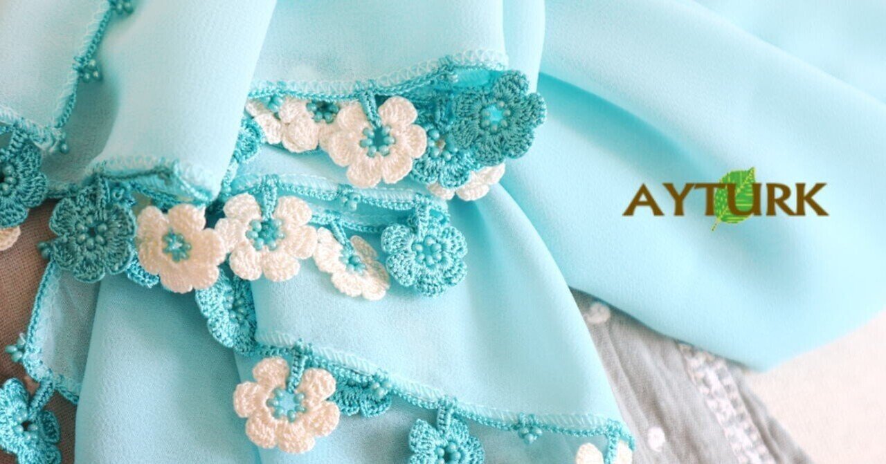 ティファニーブルー♡♡♡／シフォンストール「マリー」｜AYTURK／オヤデザイナー｜note