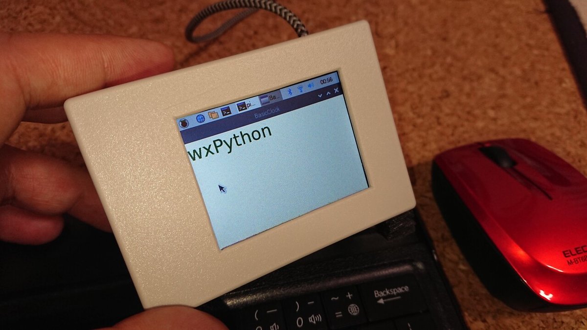 RaspberryPiでwxPython｜CatmanP