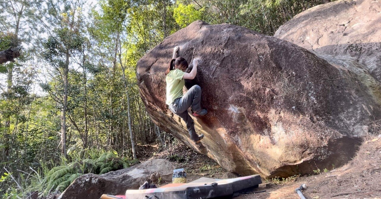 比叡ヤケダケ・カランコロンエリア(2021/4/11)｜tomoe sawai / クライマー