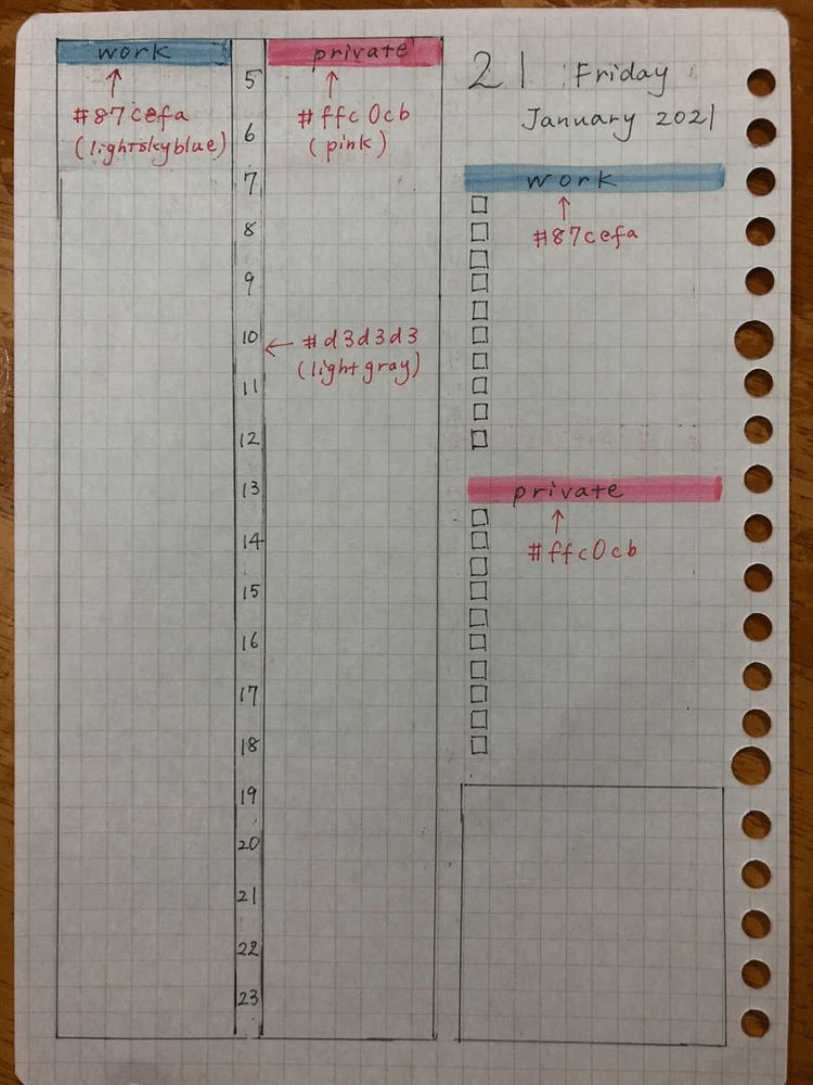 自分onlyのシステム手帳。｜Aristobook.