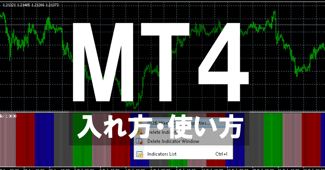 MT4インジケーター追加できない&使い方がわからない人でも勝てる｜FX-traderscafe