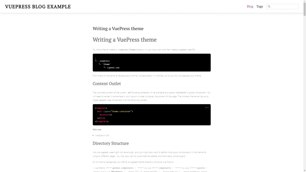 VuePress on Dockerでブログを作る｜くさたけ