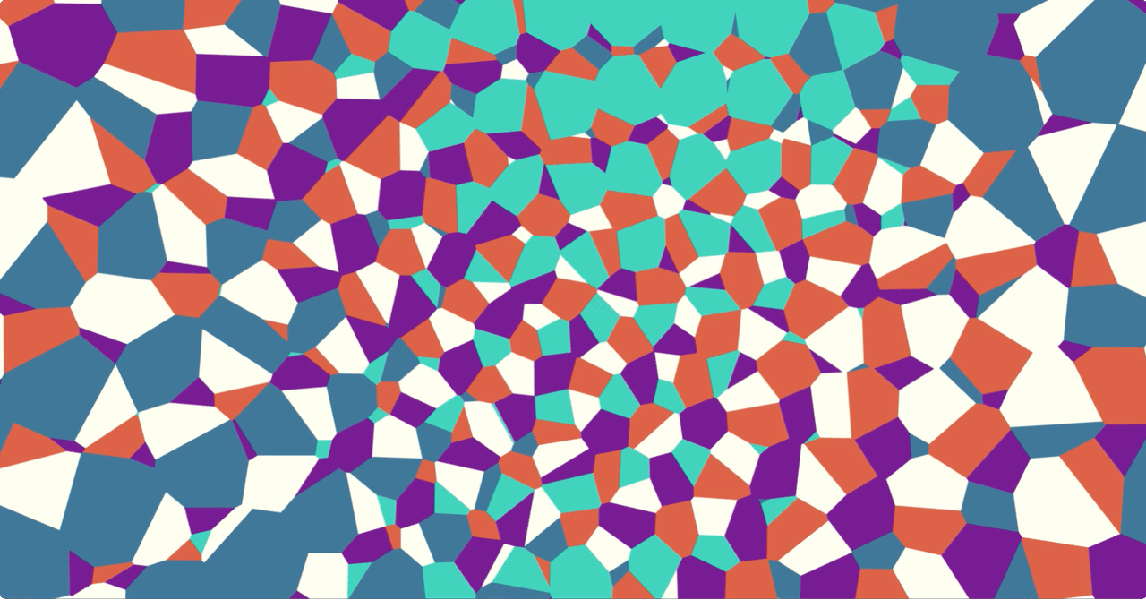 スケッチ「easeInOutQuint_Pattern」投稿しました｜reona396