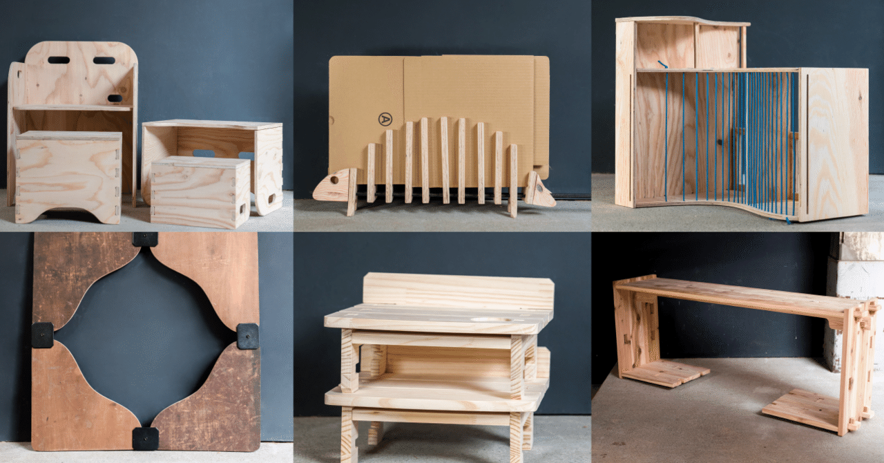 ヤフー社員がEMARFを使って在宅ワーク向け家具を作るまで：作品紹介編｜LODGE（LINEヤフー株式会社）