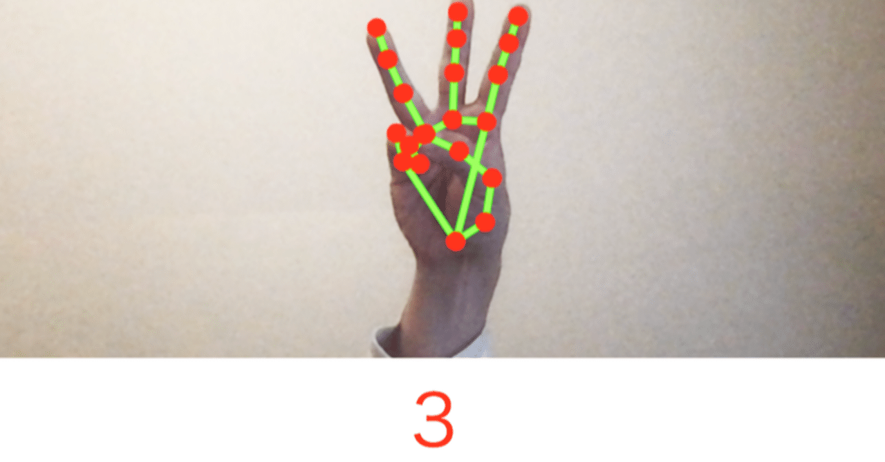 MediaPipe 入門 (6) - 指ポーズの検出｜npaka