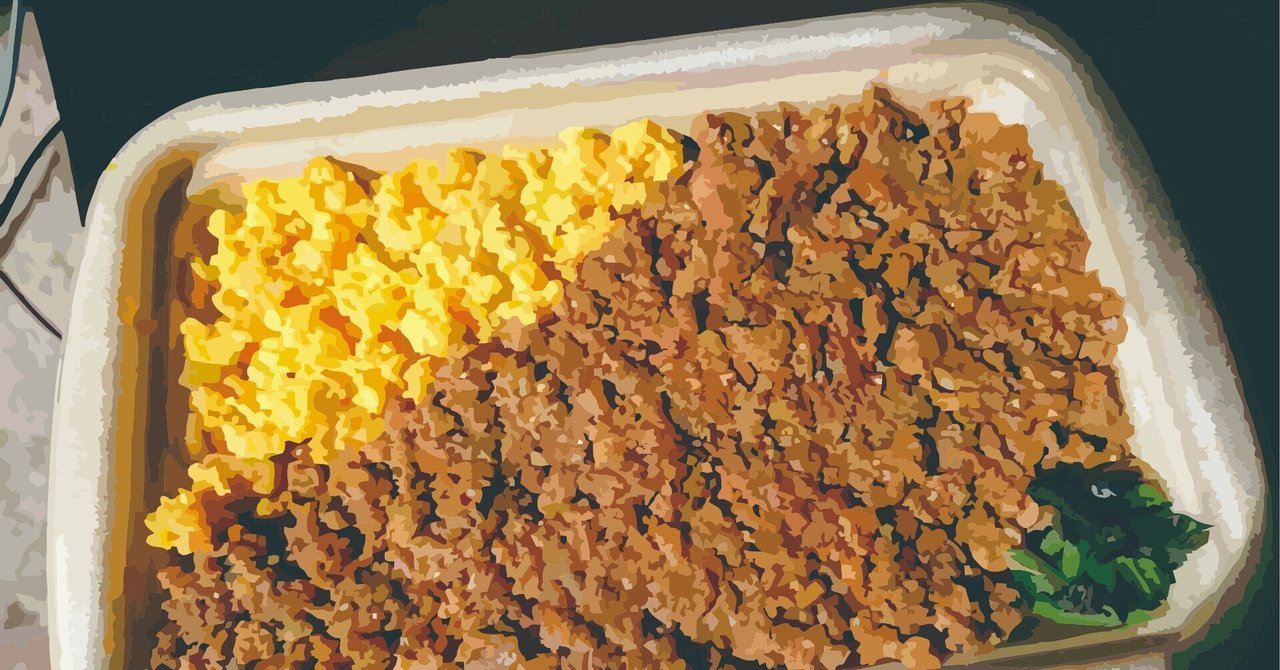 アメリカ生活#6 SOBORO BENTO｜衒学おやじ・電磁郎の部屋 (Pedantic Master, Denjiro’s Room)