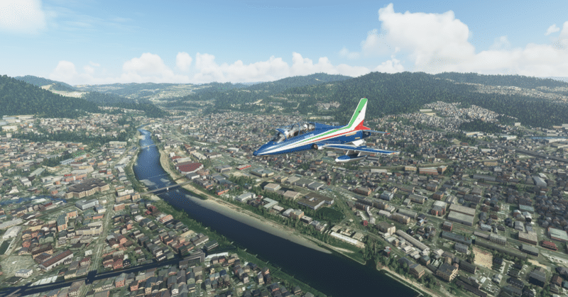 マイクロソフトフライトシミュレータで近所を飛び回る｜Hideaki Kishimoto