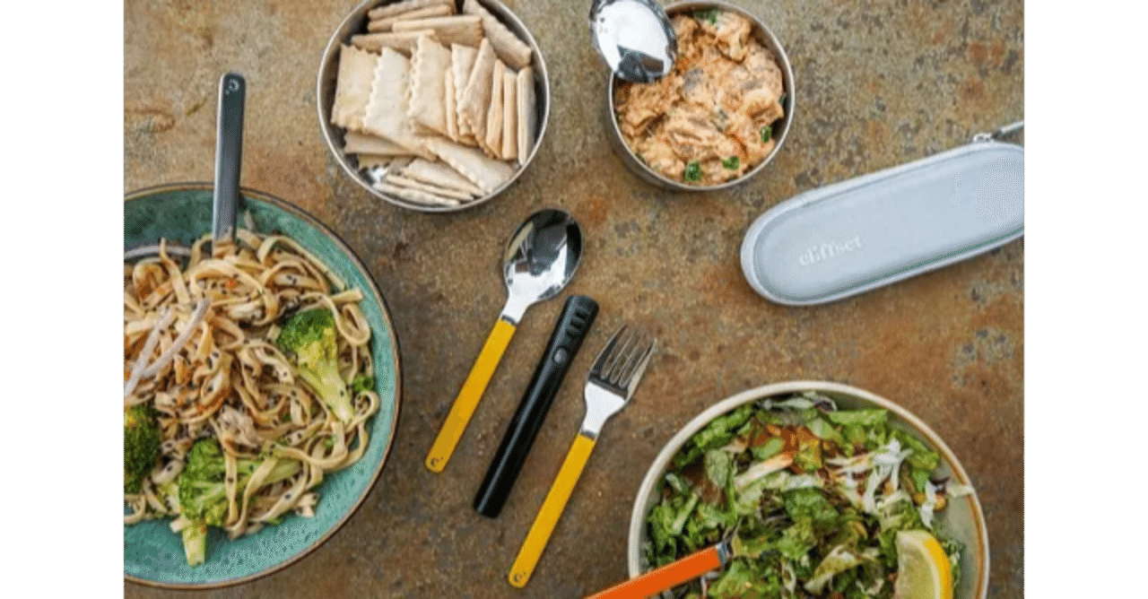 水が無くても洗浄可能な環境にも優しいカトラリーセット「Cliffset」がクラウドファンディングサイトに登場！｜camploggear