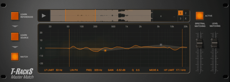 『TR5 Master Match』レビュー 〜 T-RackS 5のAI自動処理EQ〜 [vol.146]｜マサツム