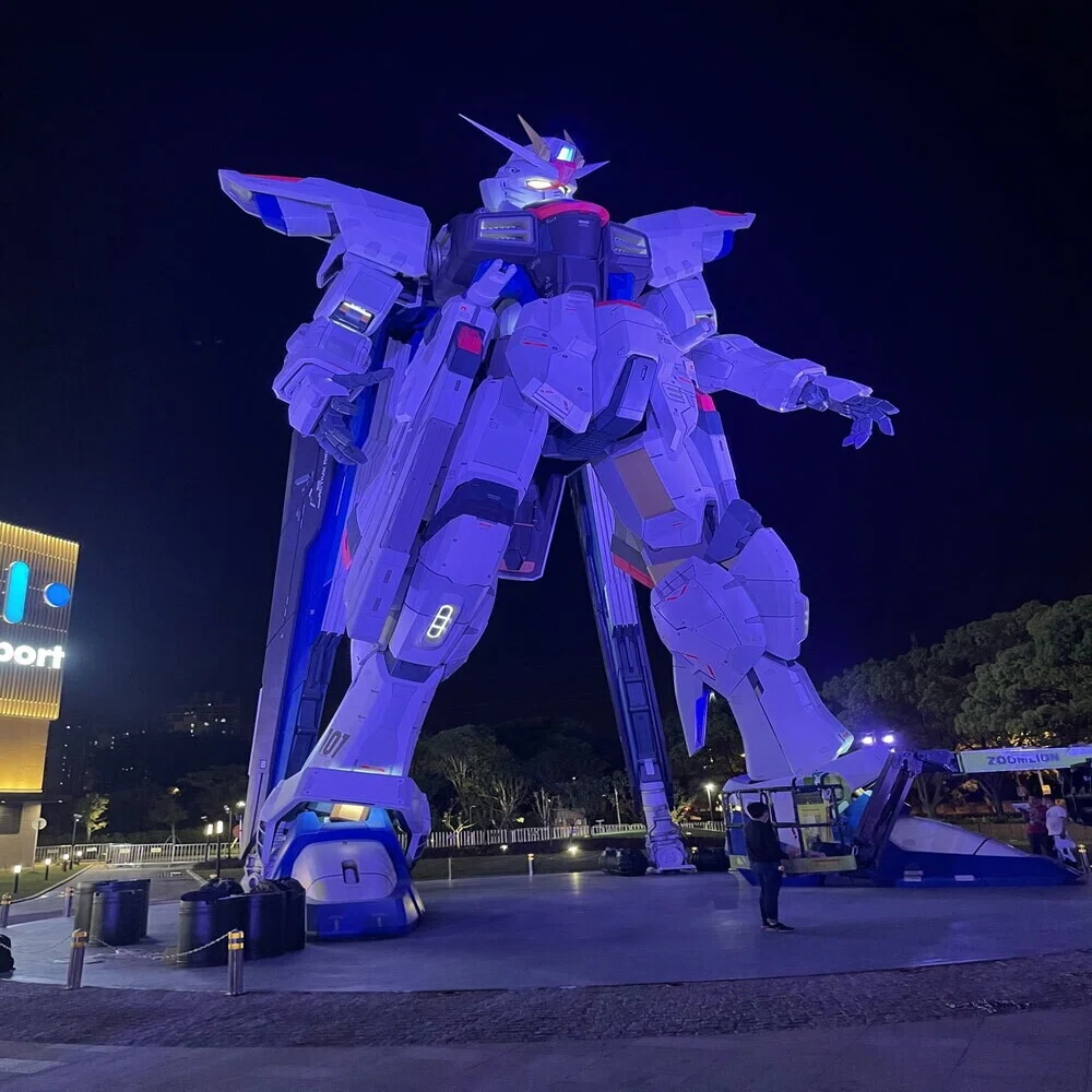 上海市にガンダムが立ちました！レポ②｜kindle作家けんいち