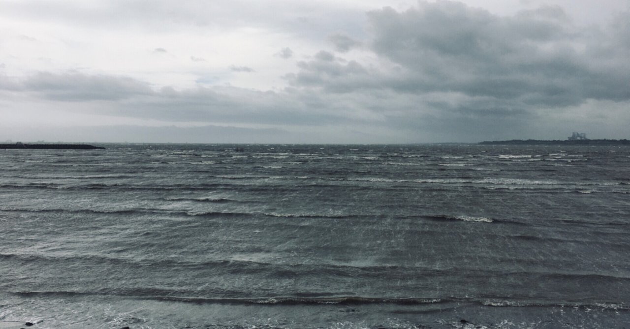 強風波浪の海さんぽ｜まゆきち☆｜note