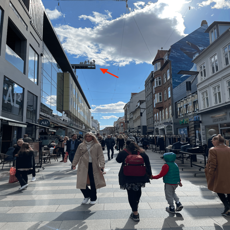 地上をのぞける人気スポット「Salling Rooftop」 - Living in Denmark