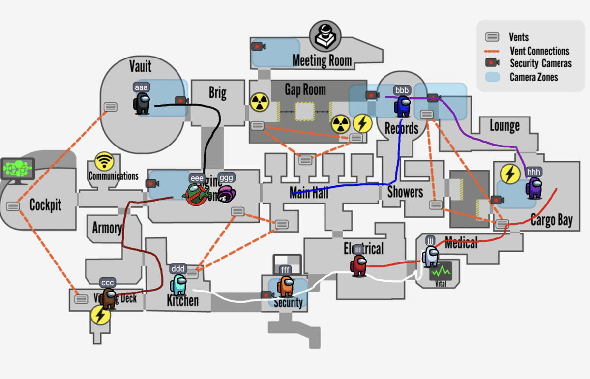 How to use Among Us Tracker｜Among Us トラッカー 盤面整理ツール